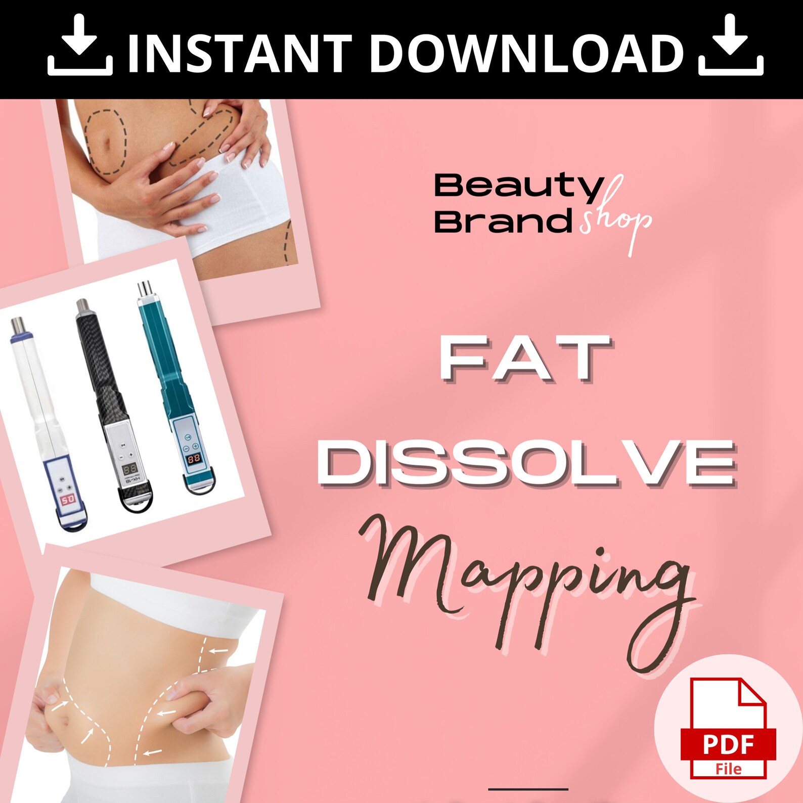 Fat Dissolving Mapping, Fat Mapping, Fat Dissolve Mapping Techniques ...