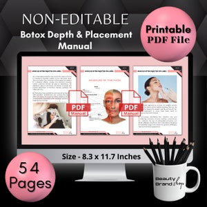 Botox Depth and Placement Guide, DIY Botox, Cosmetic Aesthetic Training ...