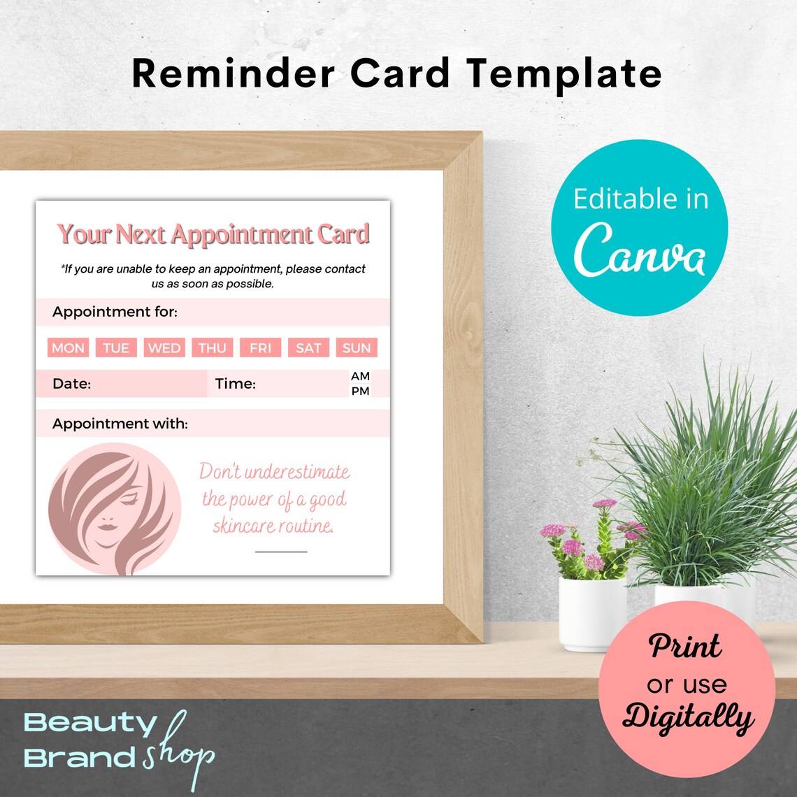 Editable Next Appointment Cards Printable Appointment - Etsy