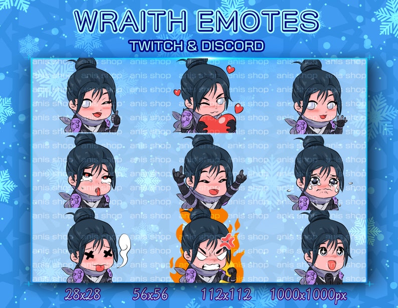 Apex Legends Wraith Emotes/ Apex Legends Wraith Cute/ Apex Legends ...