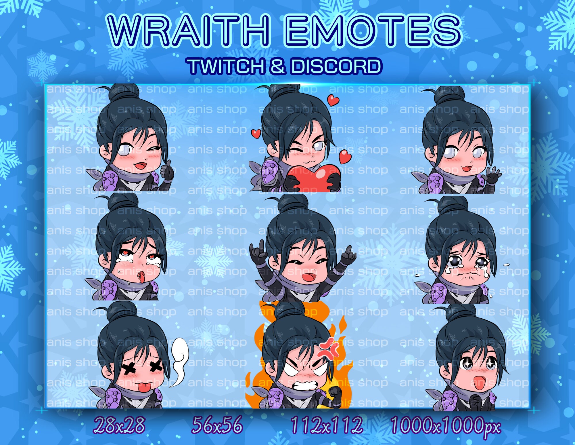 Apex Legends Wraith Emotes/ Apex Legends Wraith Cute/ Apex Legends ...