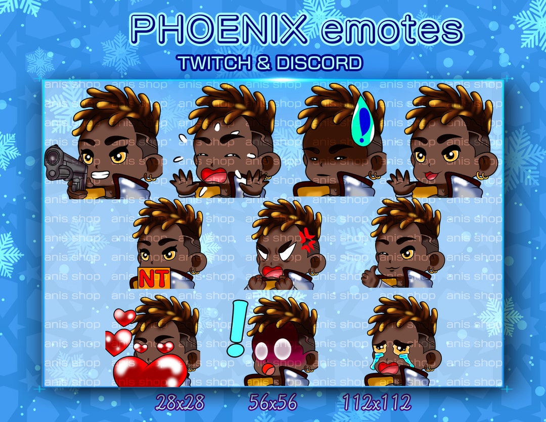 Valorant Phoenix Emotes/ Valorant Phoenix Cute/ Valorant Phoenix Chibi ...