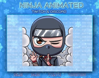 Animated Ninja Emotes - Etsy
