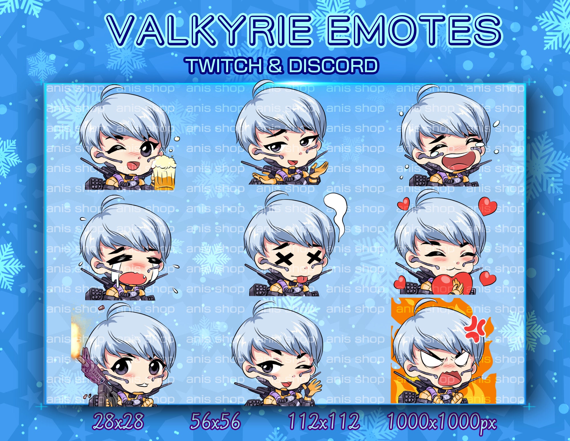 Apex Legends VALKYRIE Emotes/ Apex Legends VALKYRIE Cute/ Apex Legends ...