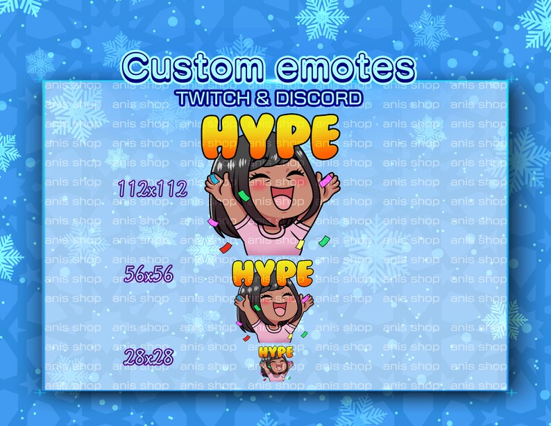 Custom Emotes/ Emotes Twitch/ Emotes Bundle/ Create Emotes/ Emotes ...