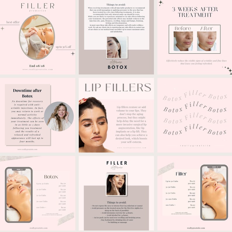 Nurse Injection, Botox and Filler, Aesthetician Instagram Post ...