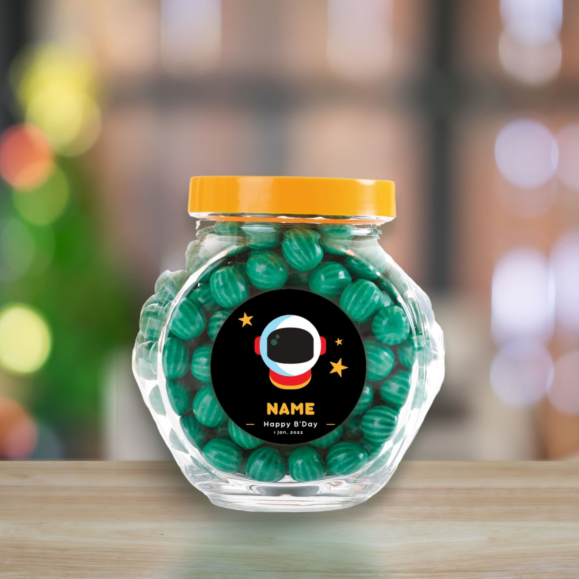 Astro Birthday Stickers Name Stickers Personalisedkid - Etsy