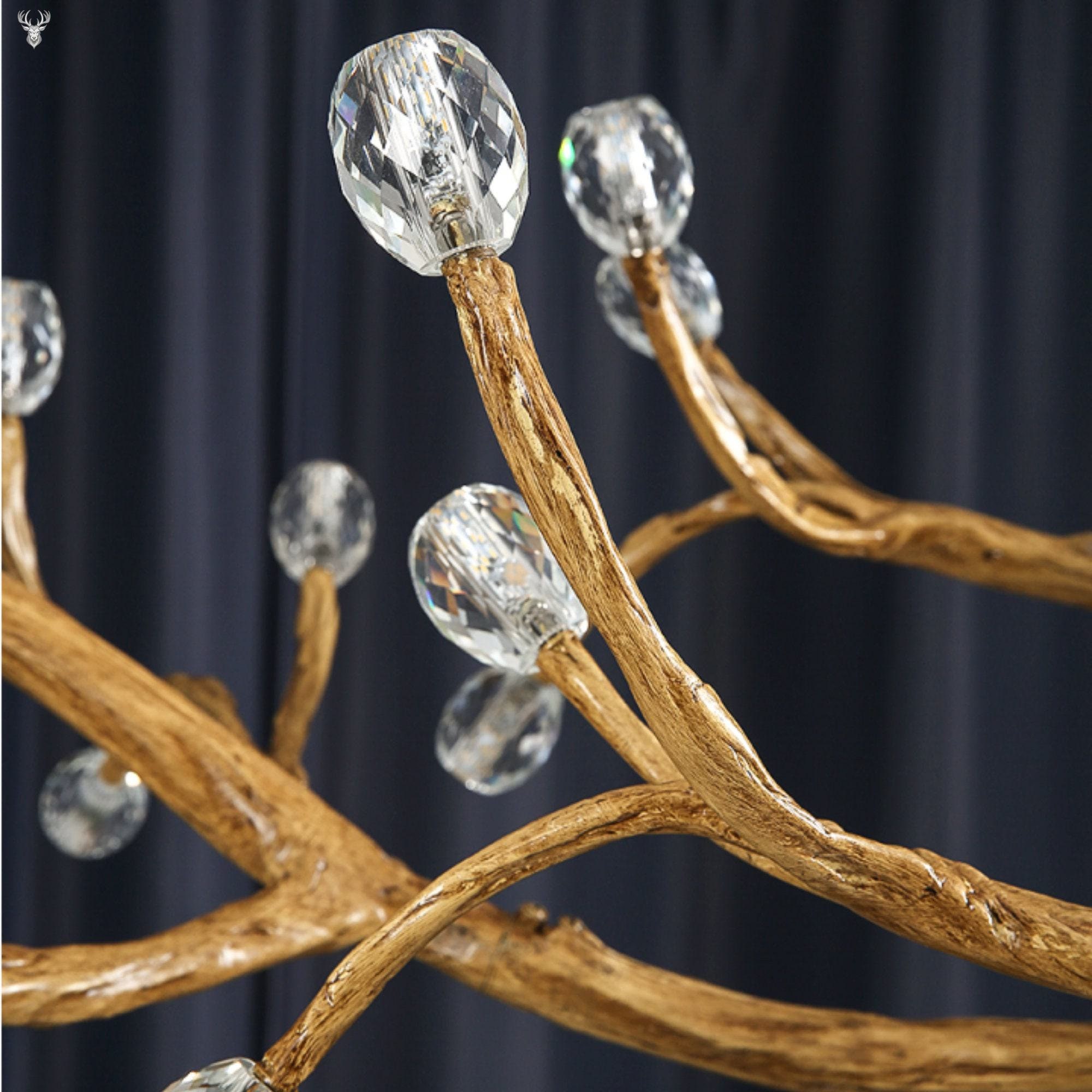 Luxury Tree Branch Crystal Chandelier Lighting, Nordic Minimalist ...