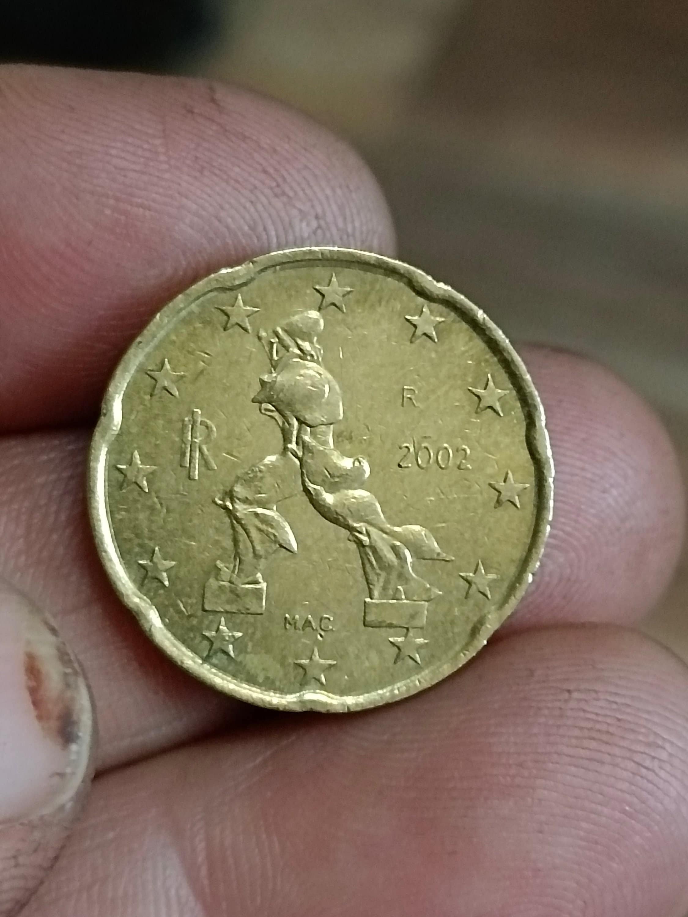 I Am Selling a 20 Euro Cent 2002 Italia Coin - Etsy