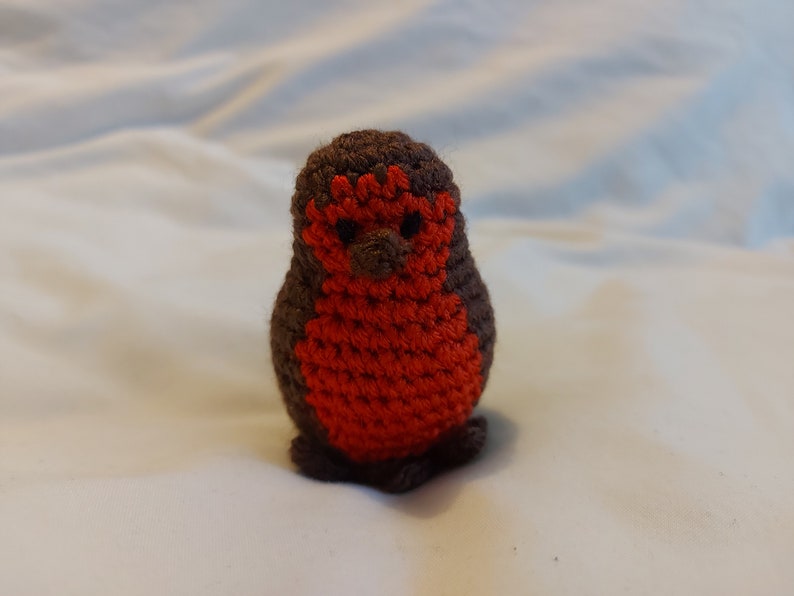 No Sew Robin Crochet Pattern, No Sew Robin Amigurumi Pattern, Easy ...