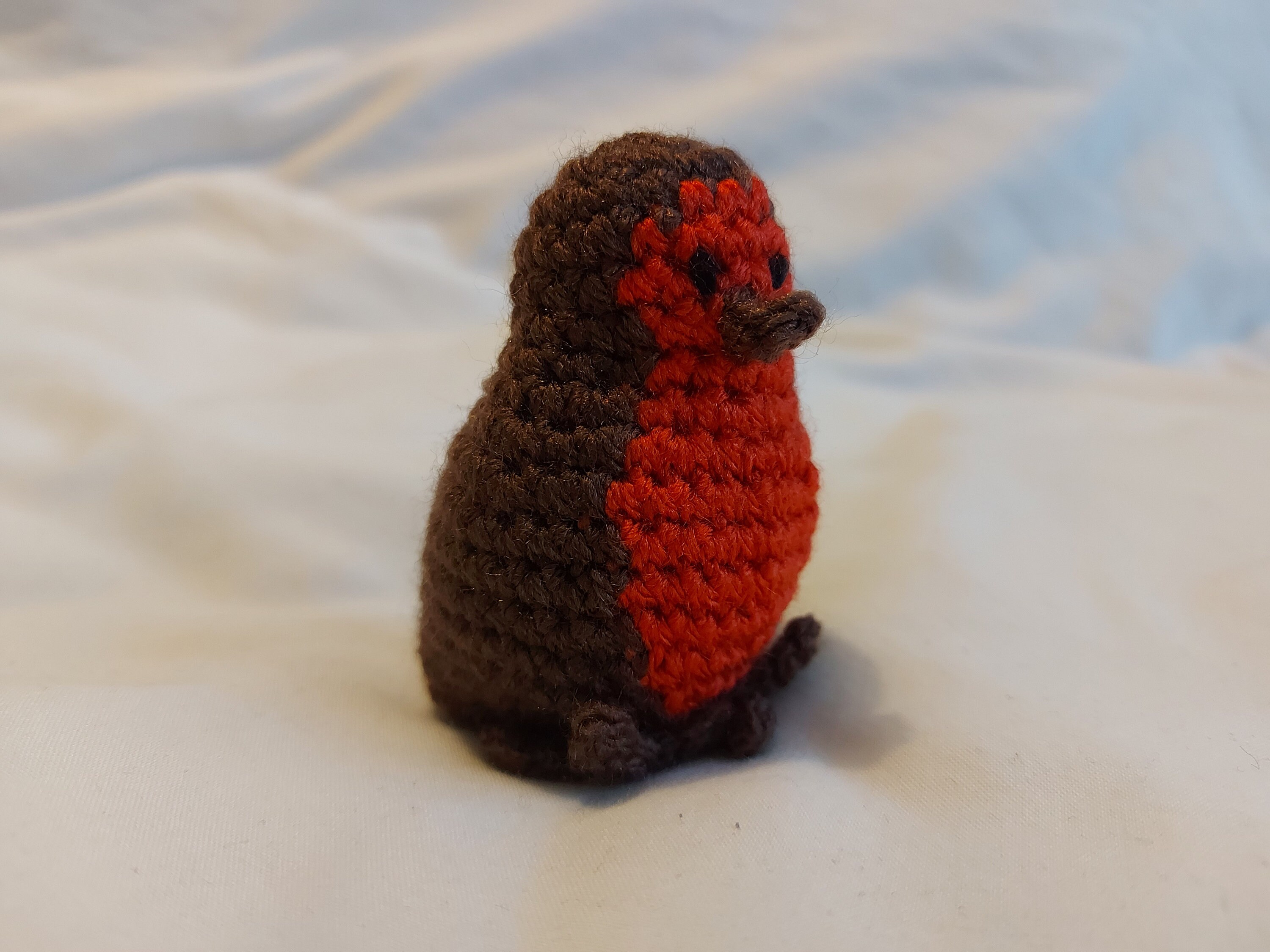 No Sew Robin Crochet Pattern, No Sew Robin Amigurumi Pattern, Easy ...