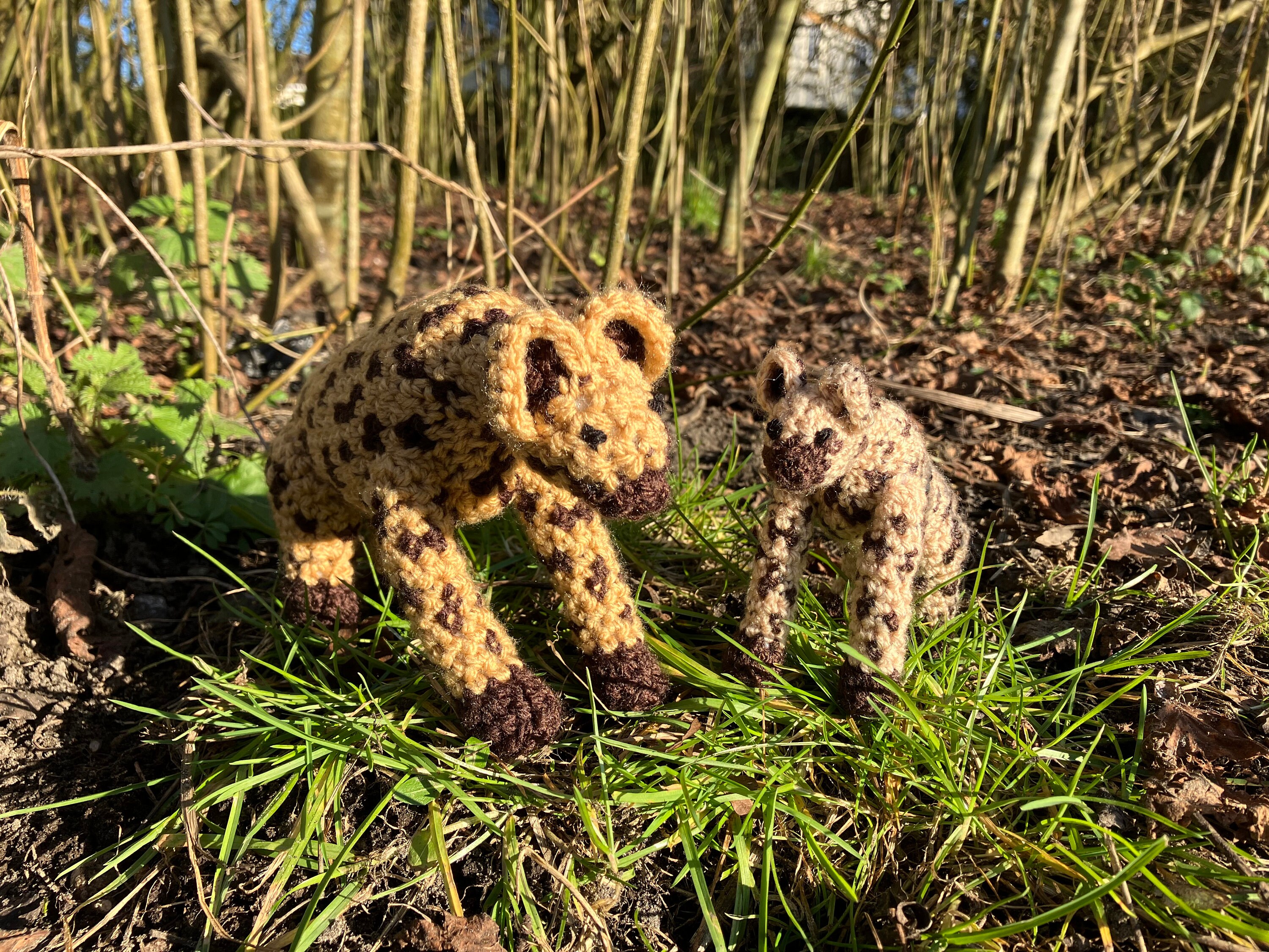 Spotted Hyena Crochet Pattern, Spotted Hyena Amigurumi Pattern, Easy ...