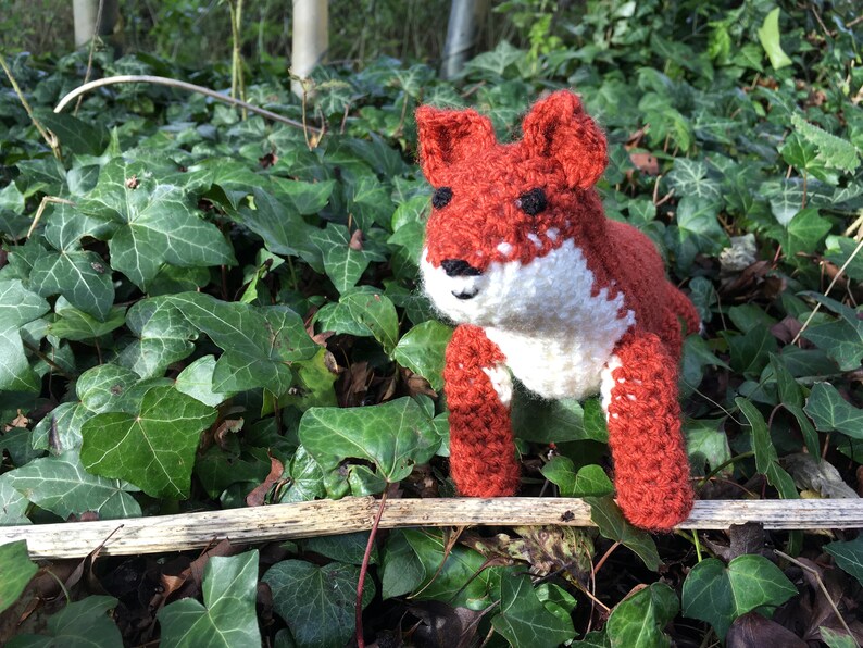 Red Fox Crochet Pattern Red Fox Amigurumi Pattern Easy - Etsy