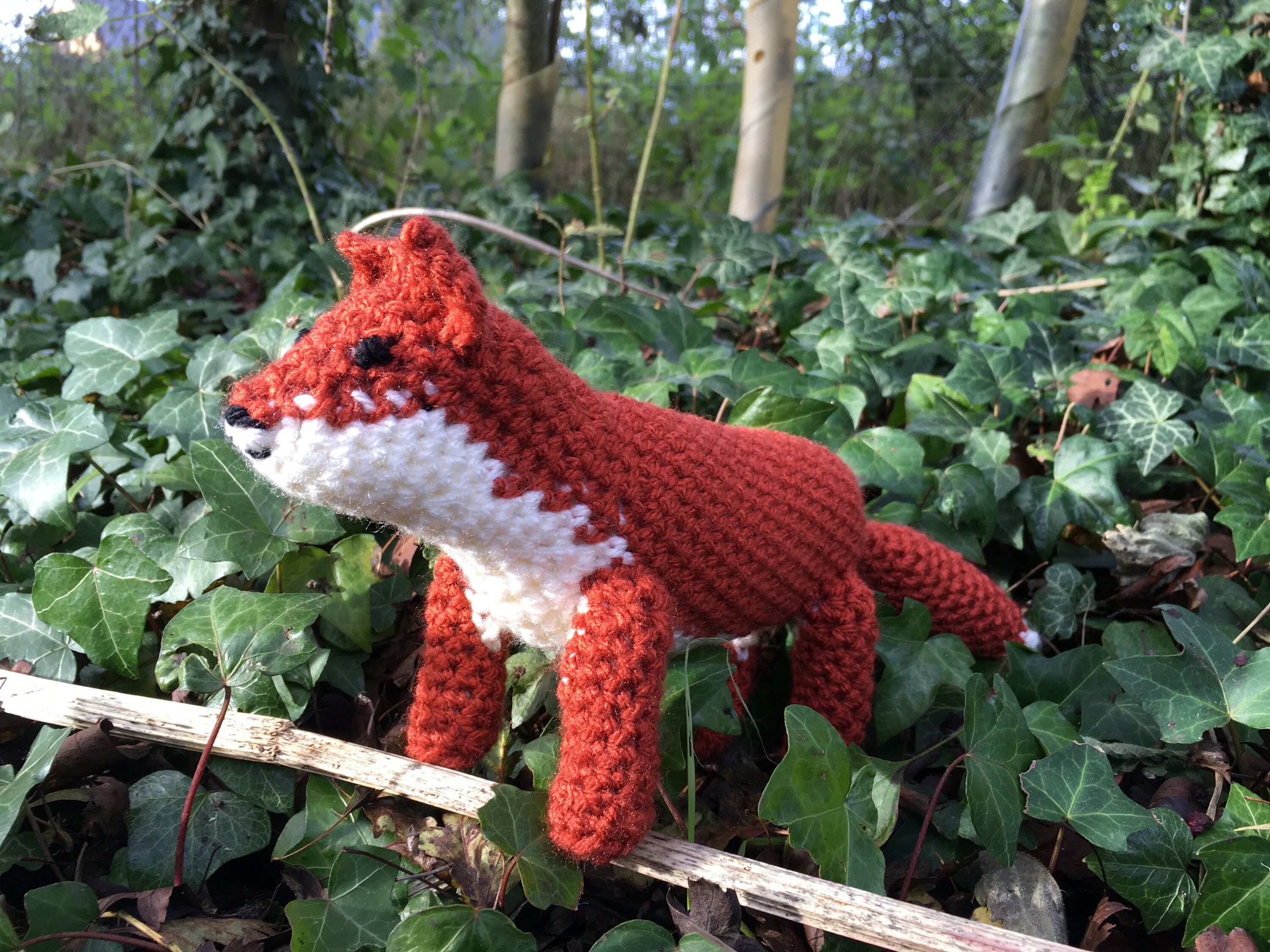 Red Fox Crochet Pattern Red Fox Amigurumi Pattern Easy - Etsy