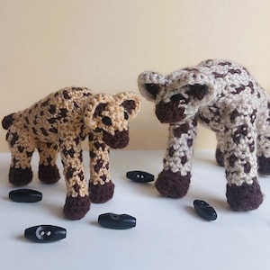 Spotted Hyena Crochet Pattern, Spotted Hyena Amigurumi Pattern, Easy ...