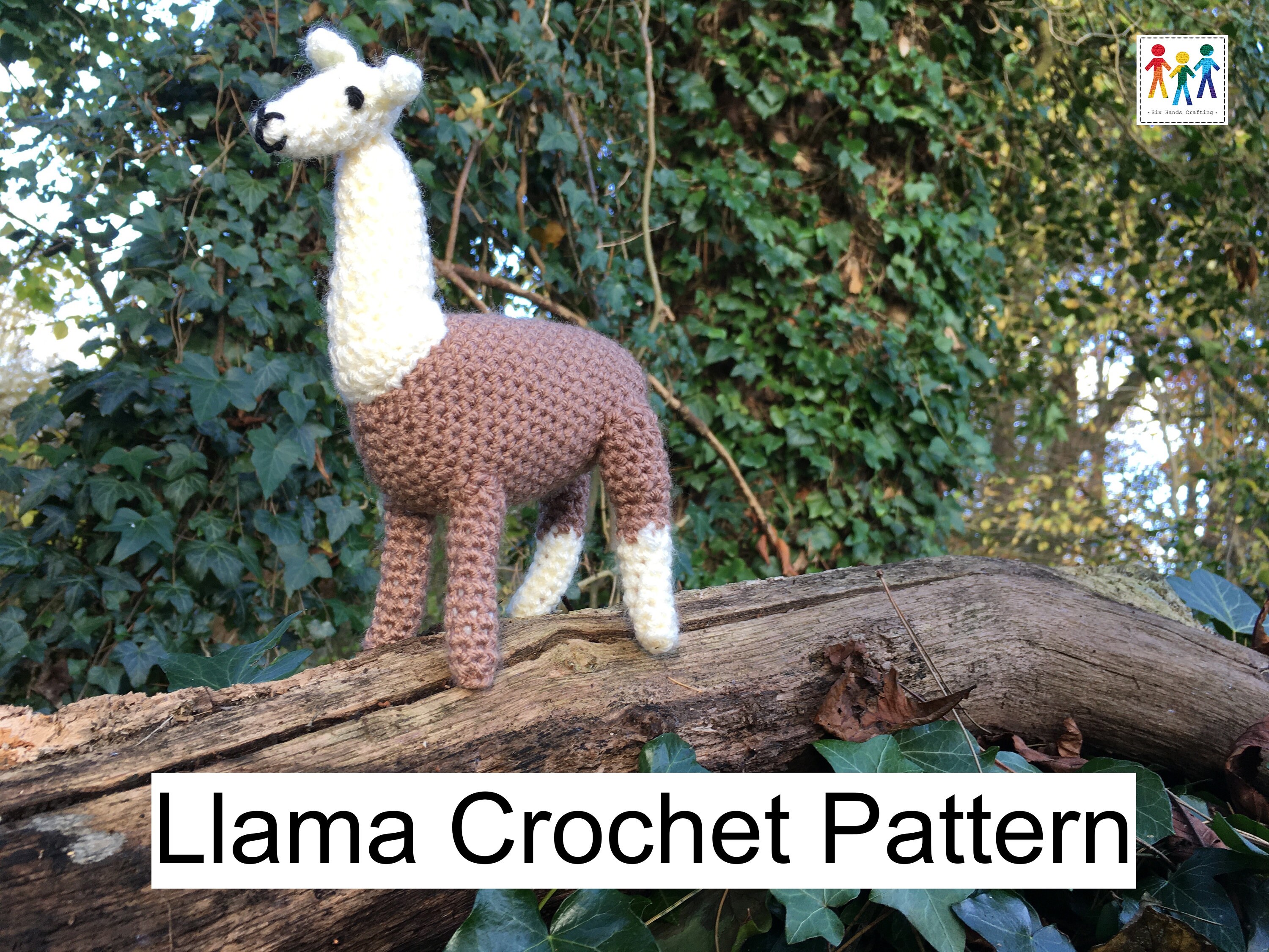 Llama Crochet Pattern Llama Amigurumi Pattern Easy Crochet - Etsy