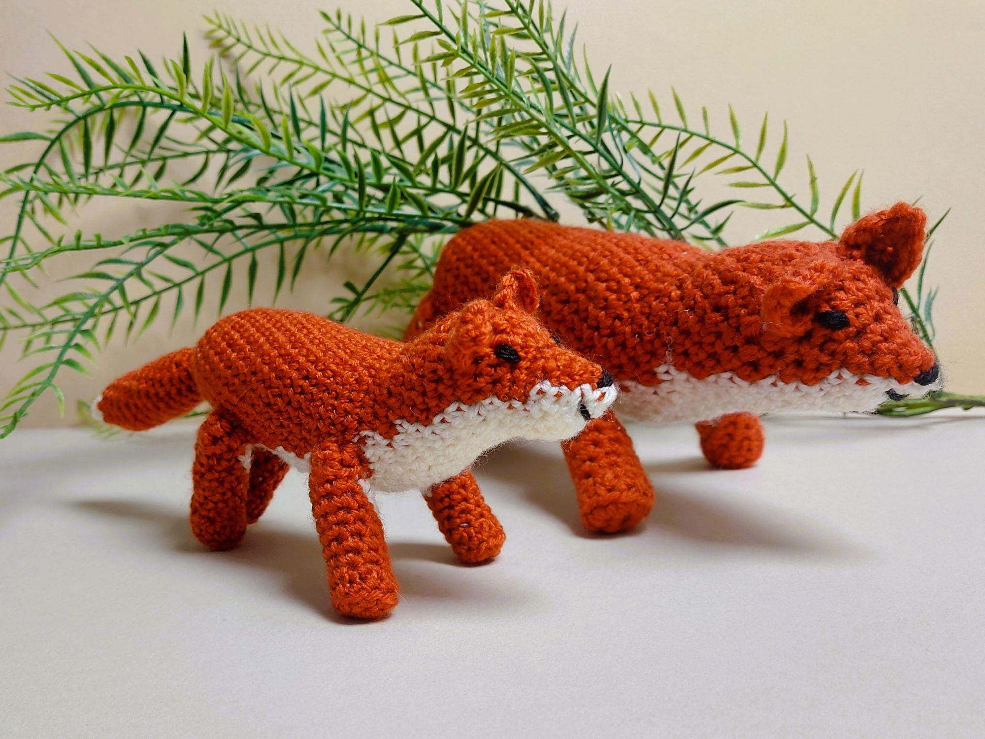 Red Fox Crochet Pattern, Red Fox Amigurumi Pattern, Easy Crochet ...