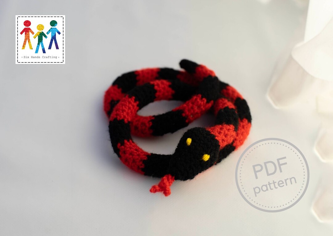 Snake Crochet Pattern Snake Amigurumi Pattern Easy Crochet - Etsy