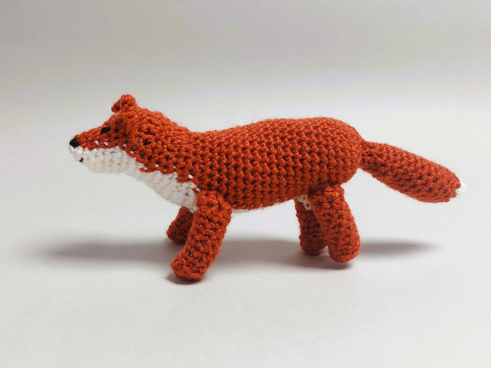 Red Fox Crochet Pattern, Red Fox Amigurumi Pattern, Easy Crochet ...