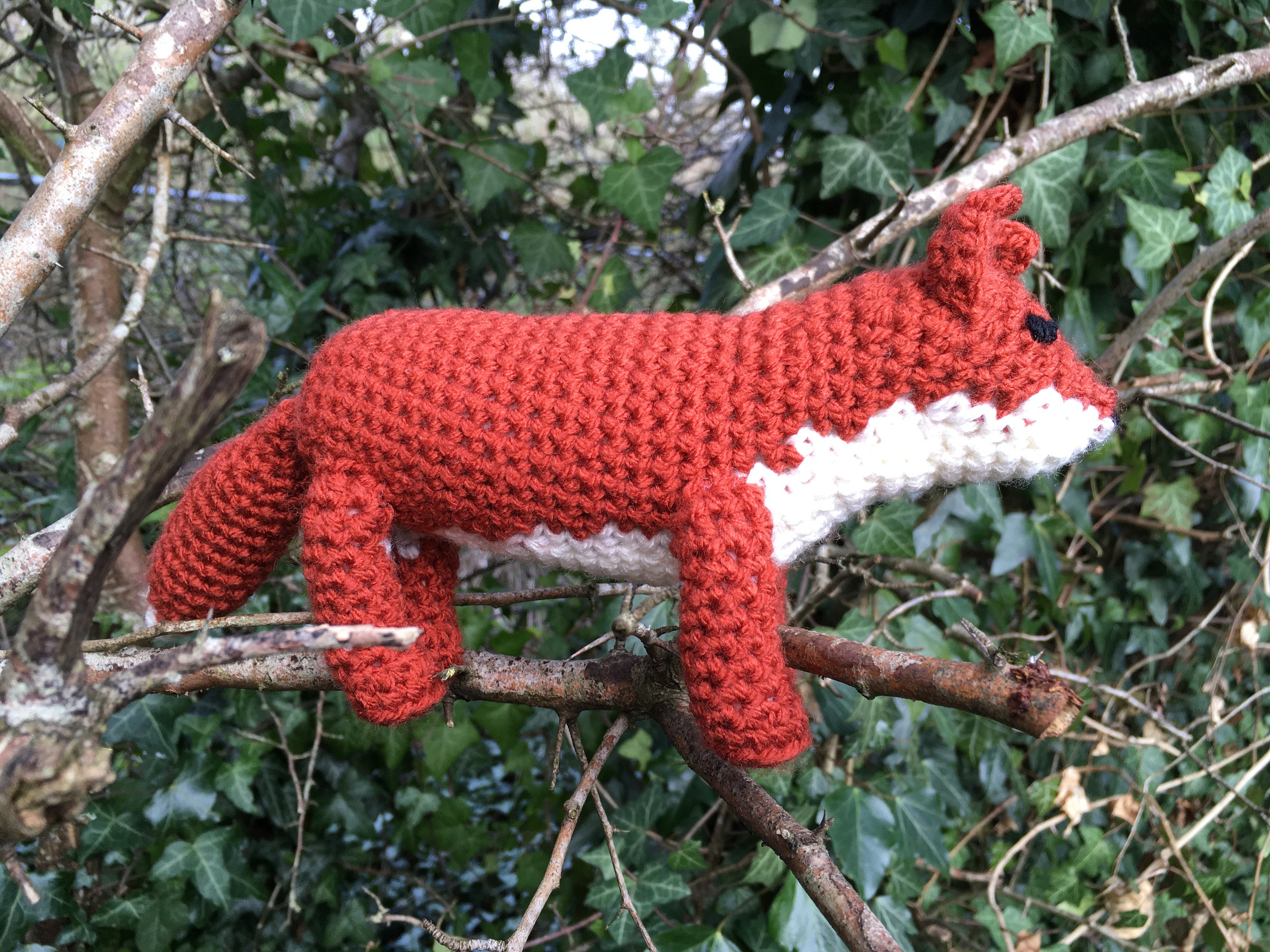 Red Fox Crochet Pattern Red Fox Amigurumi Pattern Easy - Etsy