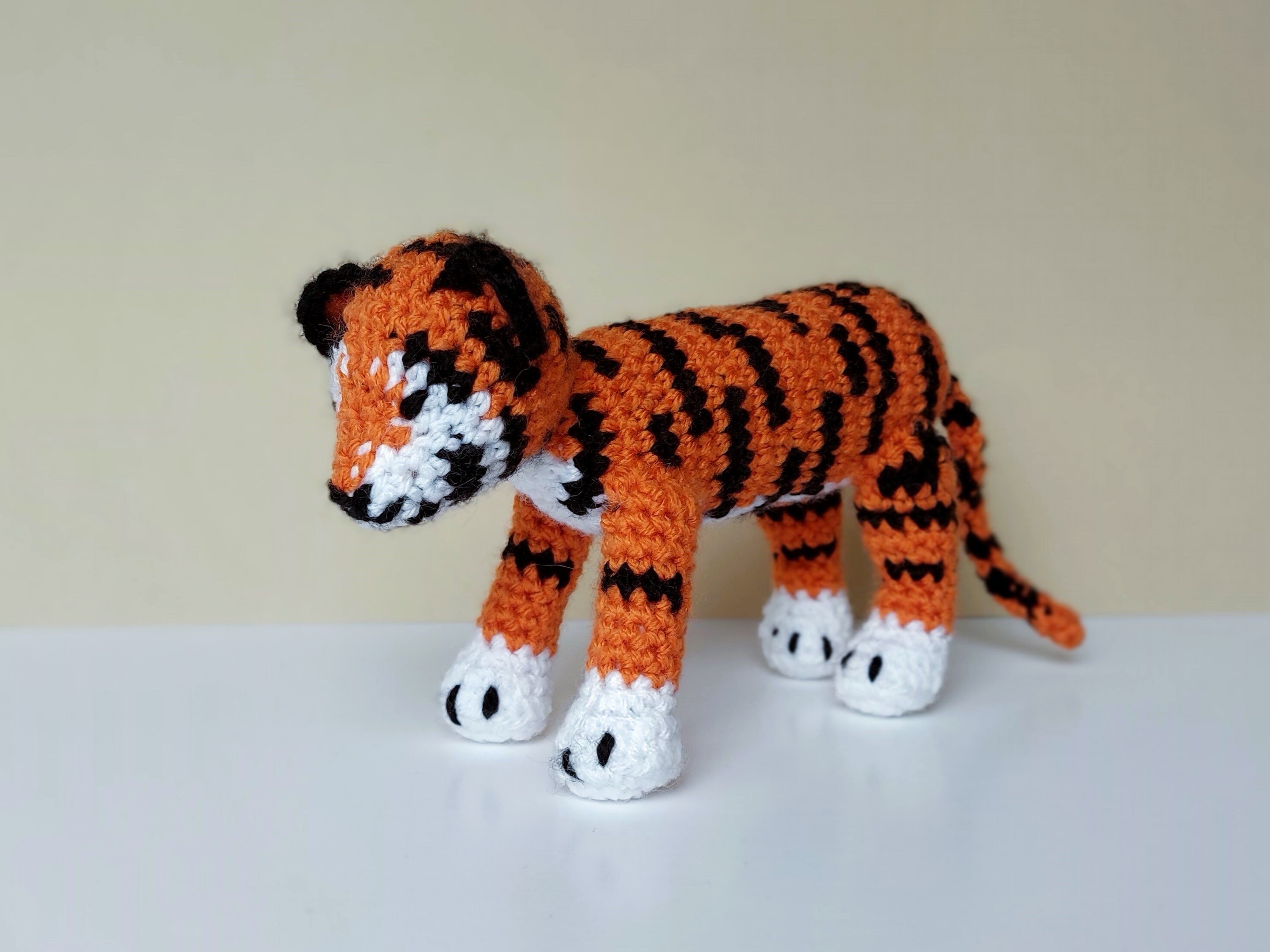 Tiger Crochet Pattern, Tiger Amigurumi Pattern, Easy Crochet Pattern - Etsy