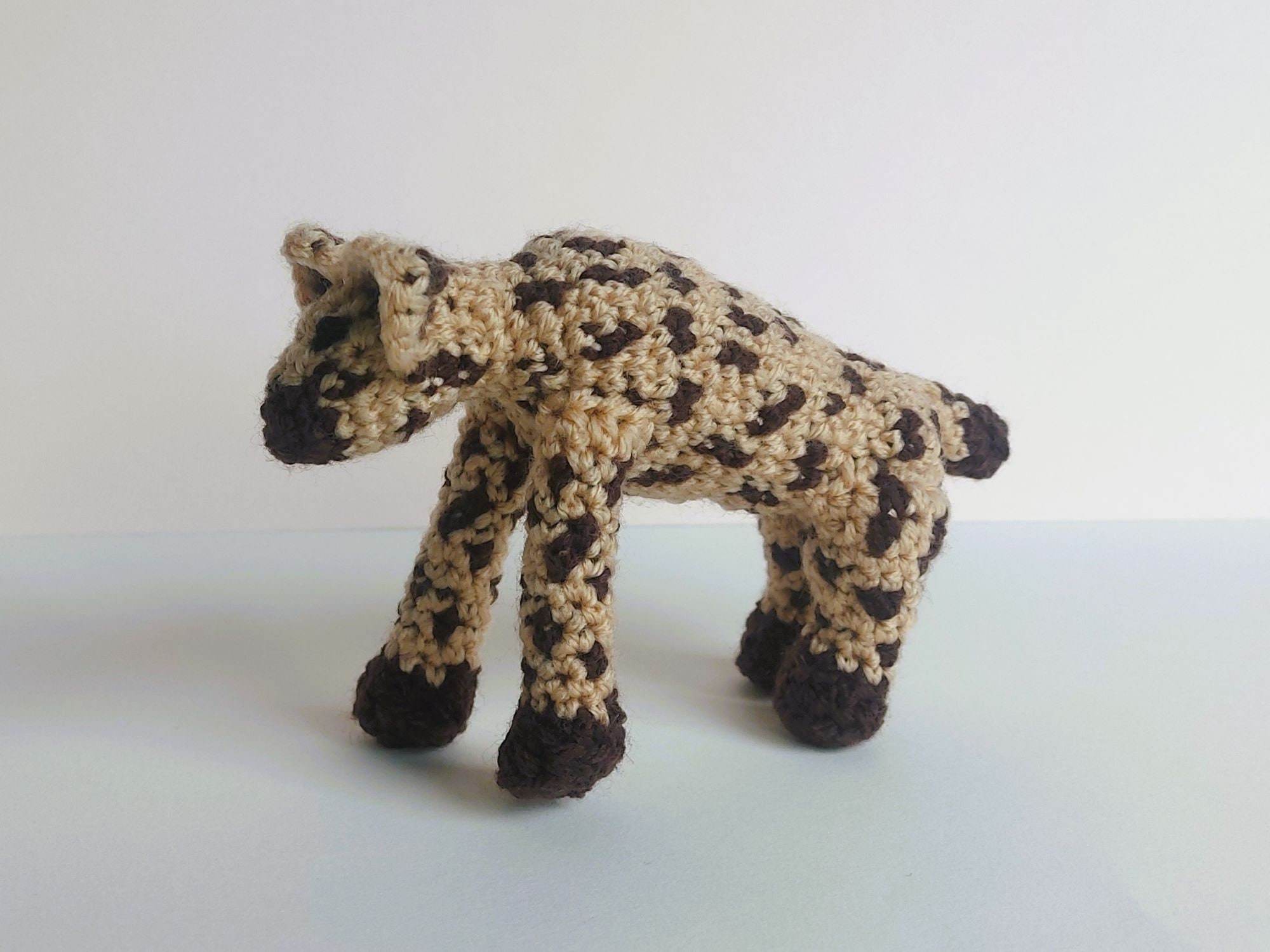 Spotted Hyena Crochet Pattern, Spotted Hyena Amigurumi Pattern, Easy ...