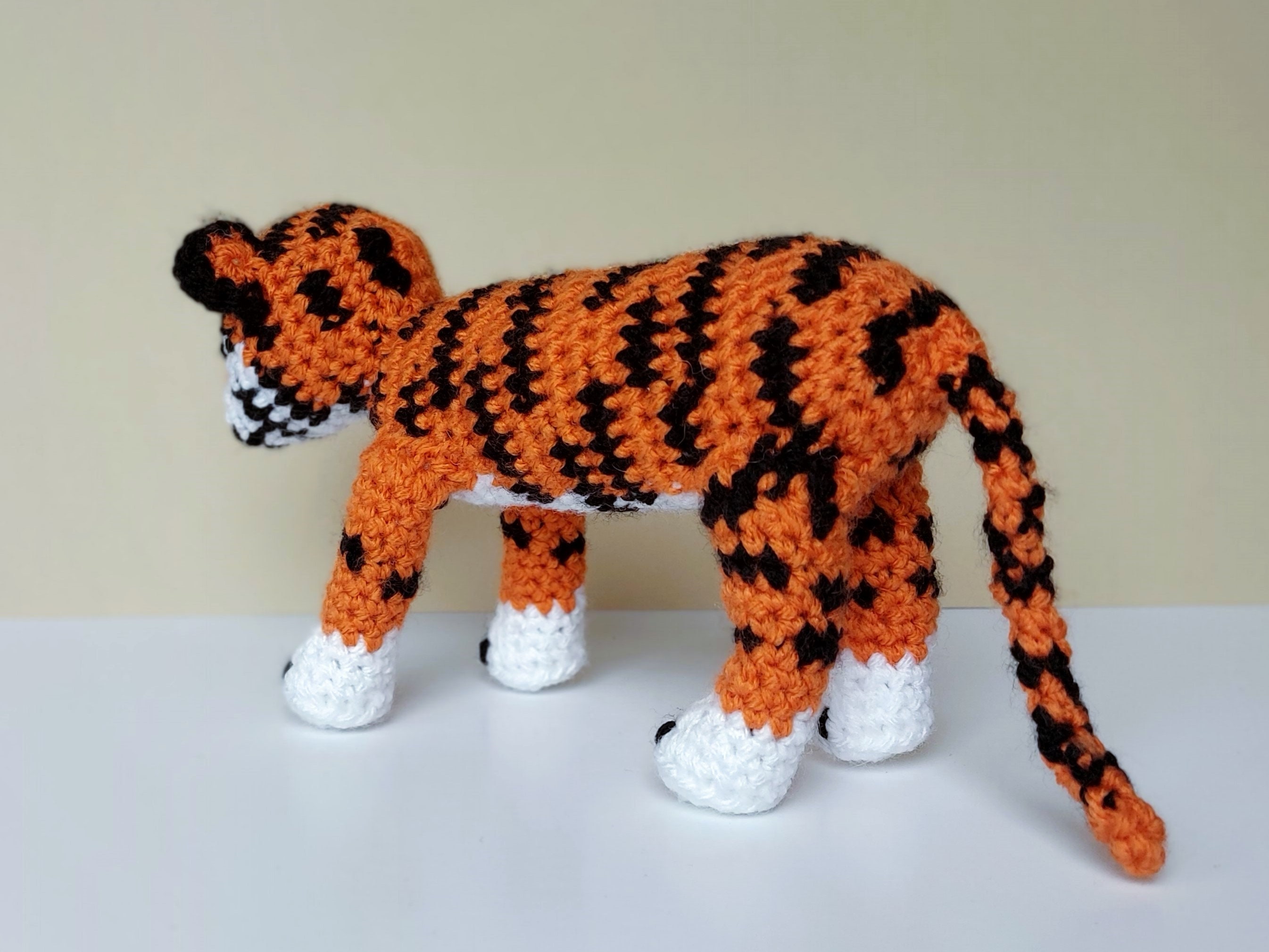 Tiger Crochet Pattern, Tiger Amigurumi Pattern, Easy Crochet Pattern - Etsy