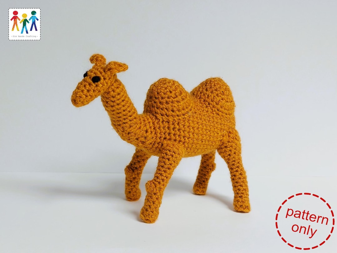 Camel Crochet Pattern: Easy Amigurumi Animal (PDF Pattern) - Etsy