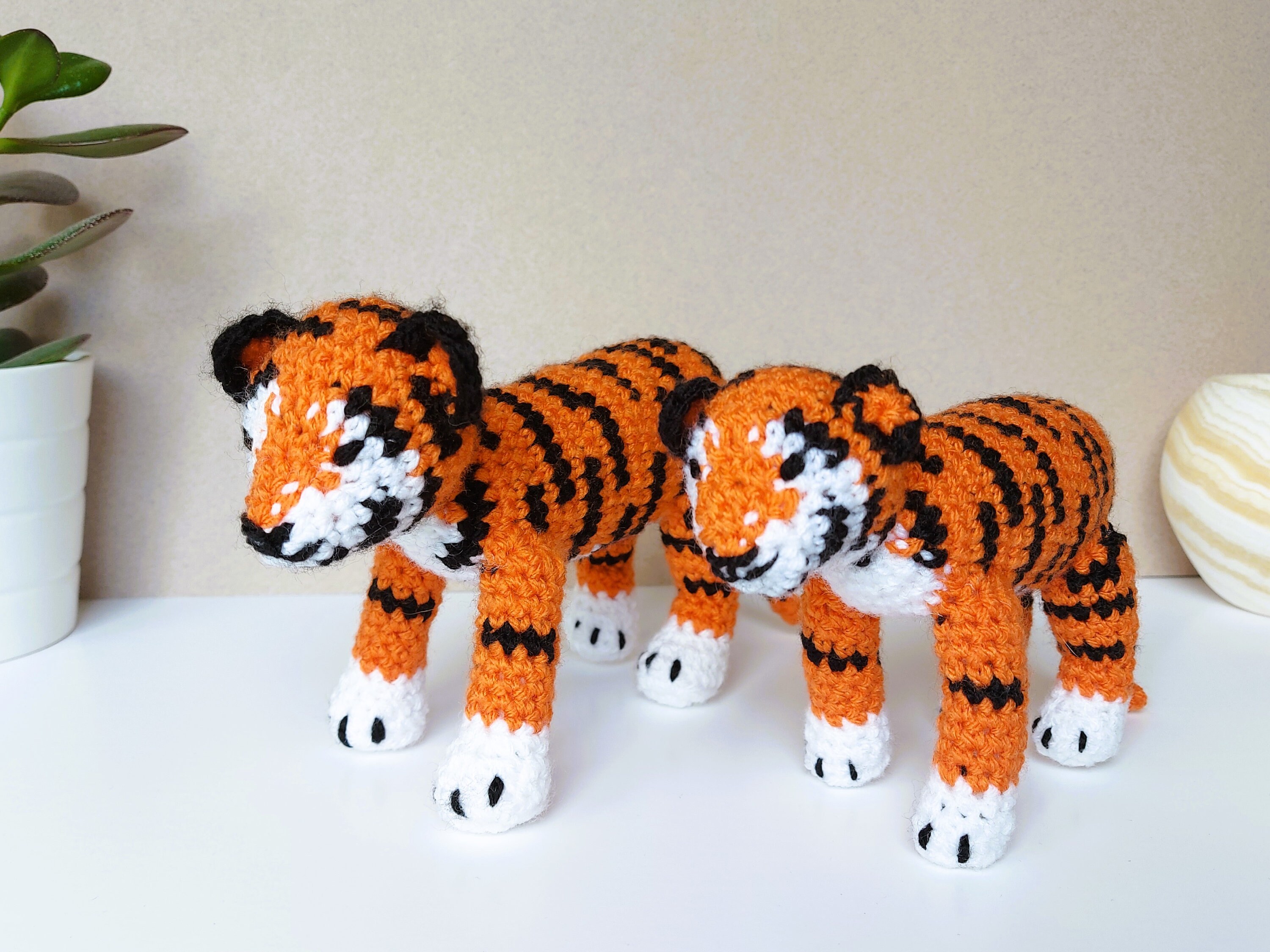Tiger Crochet Pattern, Tiger Amigurumi Pattern, Easy Crochet Pattern - Etsy
