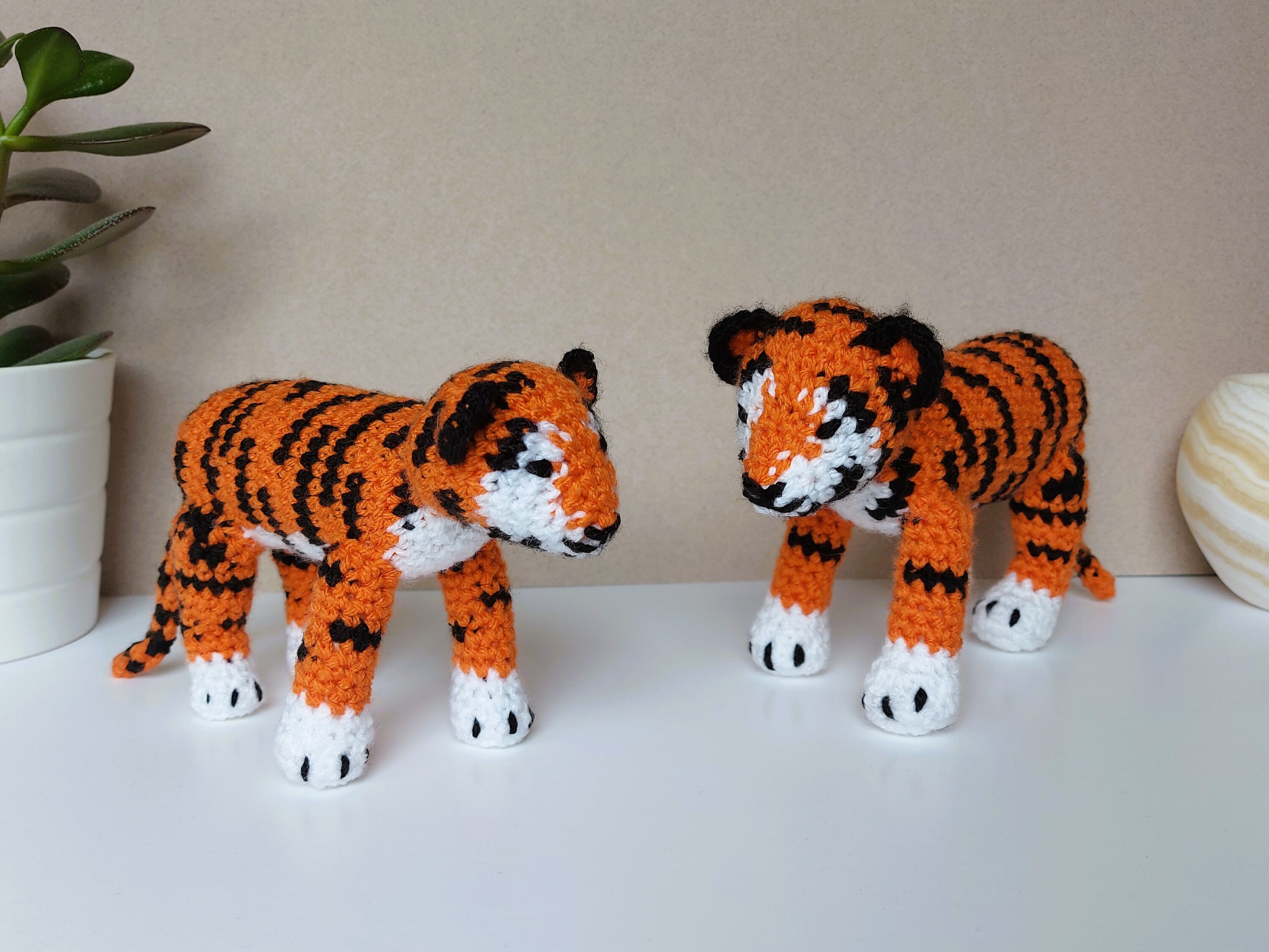 Tiger Crochet Pattern, Tiger Amigurumi Pattern, Easy Crochet Pattern - Etsy