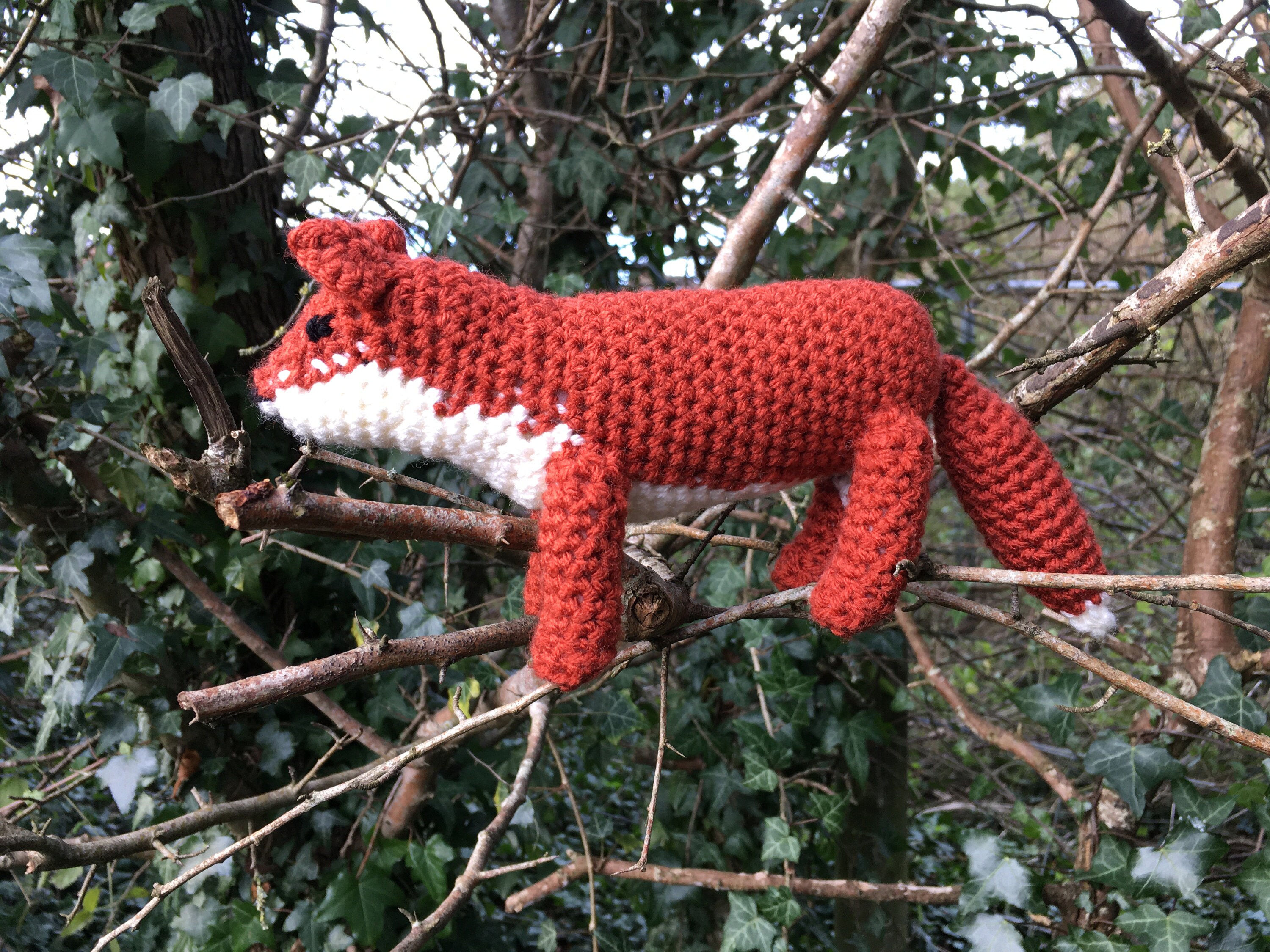 Red Fox Crochet Pattern Red Fox Amigurumi Pattern Easy - Etsy
