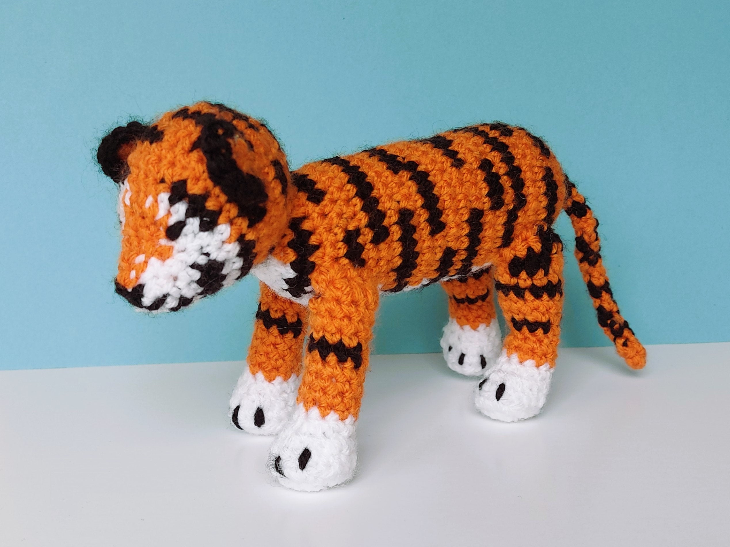 Tiger Crochet Pattern, Tiger Amigurumi Pattern, Easy Crochet Pattern - Etsy