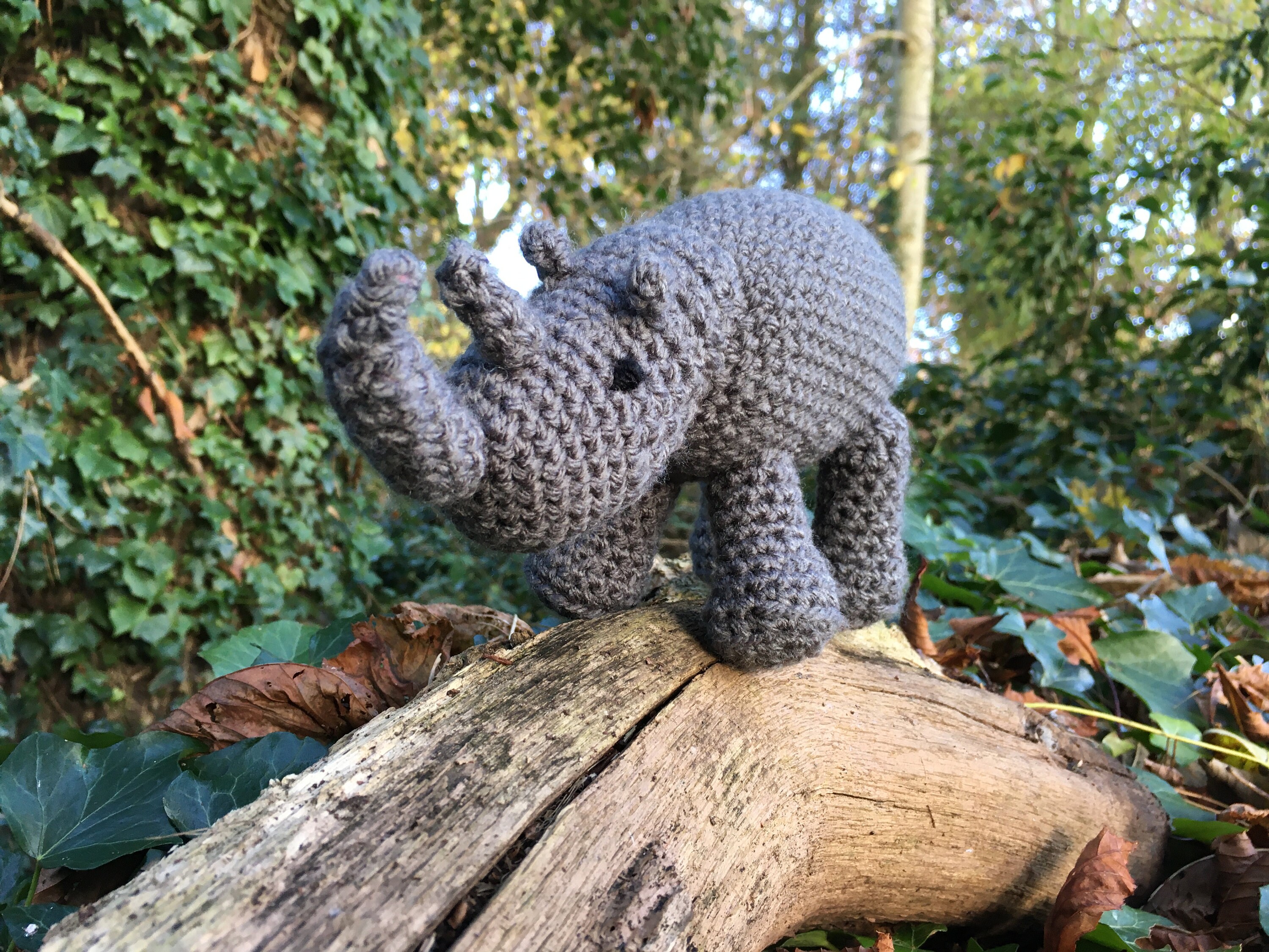Rhino Crochet Pattern Rhino Amigurumi Pattern Easy Crochet - Etsy
