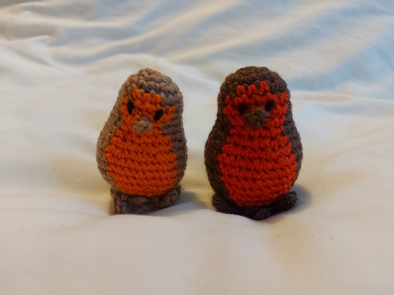 No Sew Robin Crochet Pattern, No Sew Robin Amigurumi Pattern, Easy ...