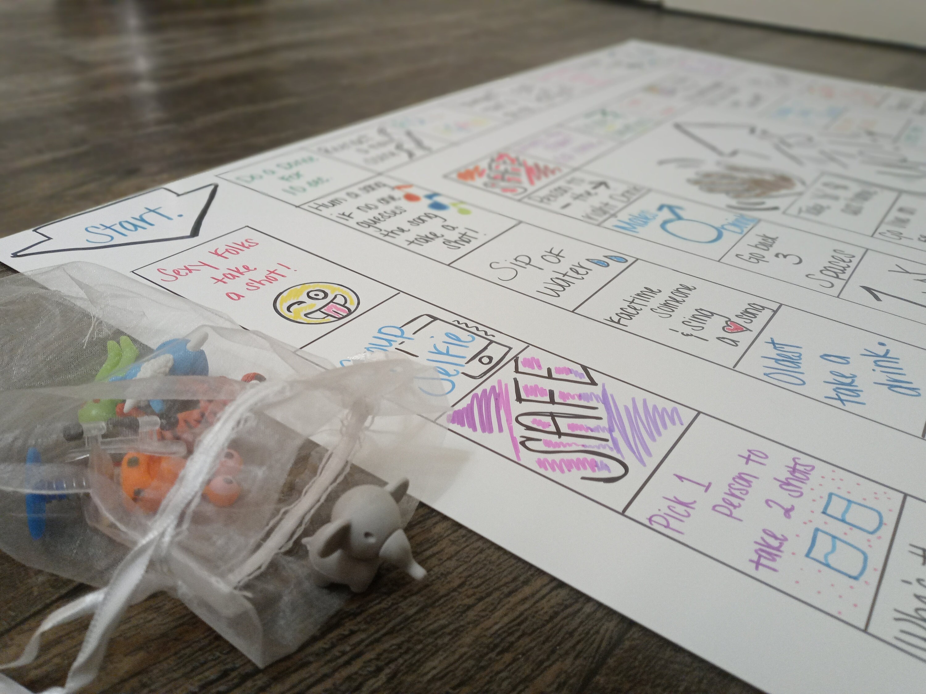 Drunken Board (drinking Game) - Etsy