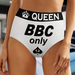Panties Bbc Only Slut Clothing Cuckolding Hotwife Panties Qos