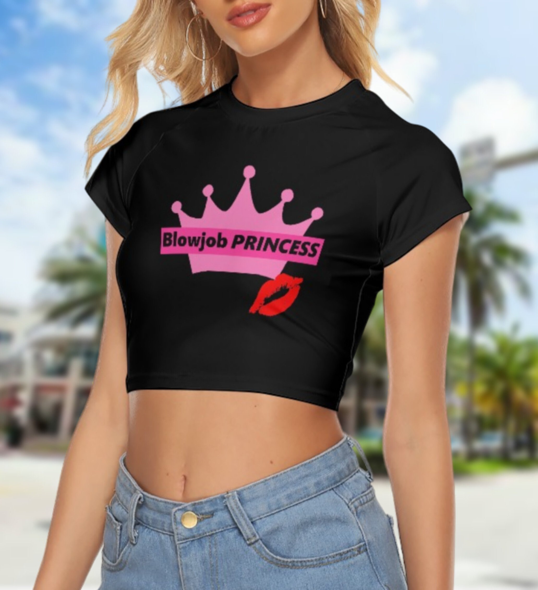 Croc-top BLOWJOB PRINCESS Hotwife T-shirt Qos T-shirt Bbc - Etsy