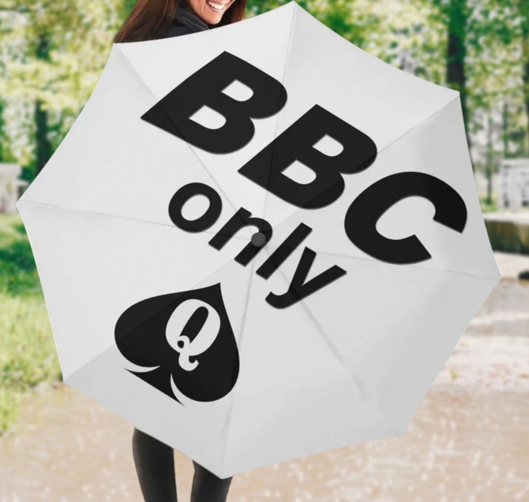 BBC ONLY Umbrella, Slut Clothing, Cuckolding, Hotwife Umbrella, Qos Umbrella, Queen of Spadess ...