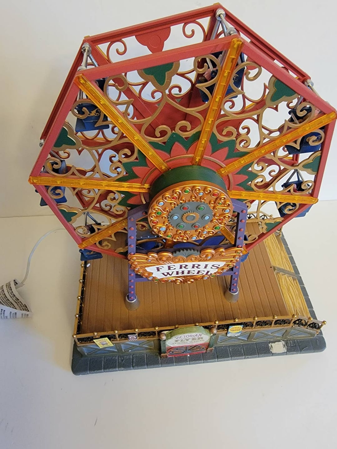 Lemax Ferris Wheel Carnival Village Retired 2006 Musical in Box. - Etsy