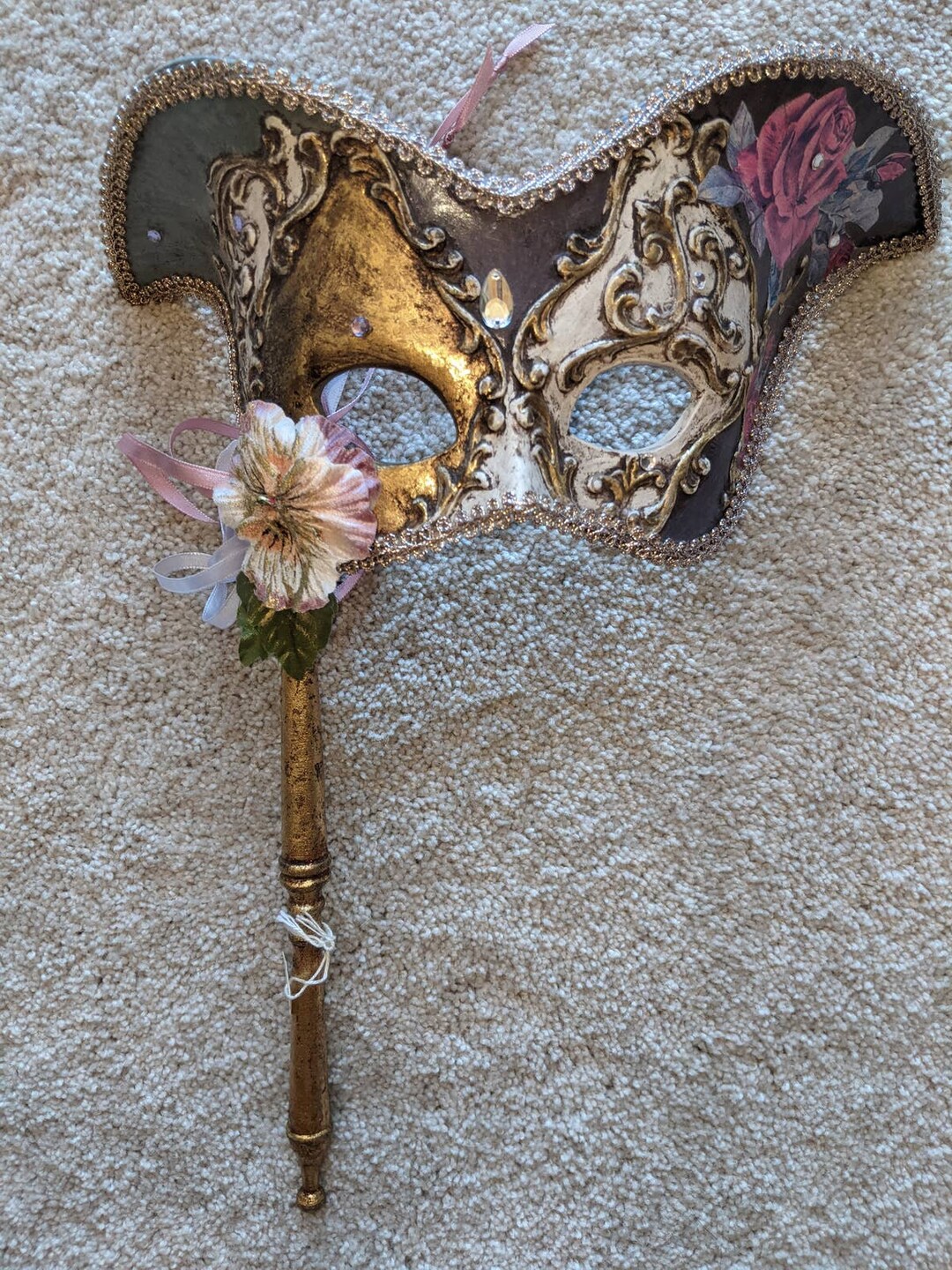 Vintage Costume Mask Wayne M. Kleski Jester Costume Mask - Etsy