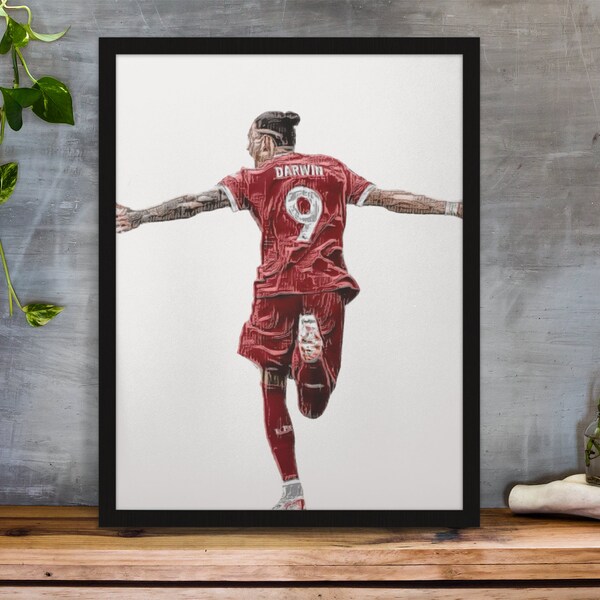 Darwin Nunez Poster - Etsy