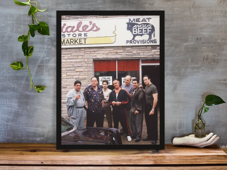 The Sopranos Poster TV Poster Wall Art A1 A2 A3 A4 A5 - Etsy Australia