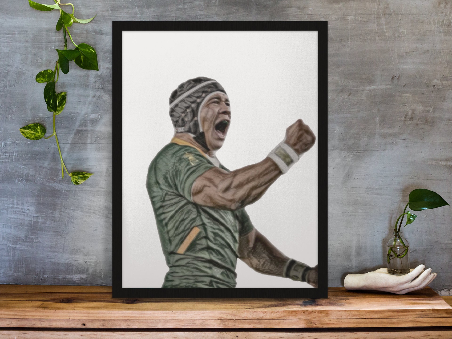 Cheslin Kolbe Poster South Africa Rugby Rugby Print Man - Etsy