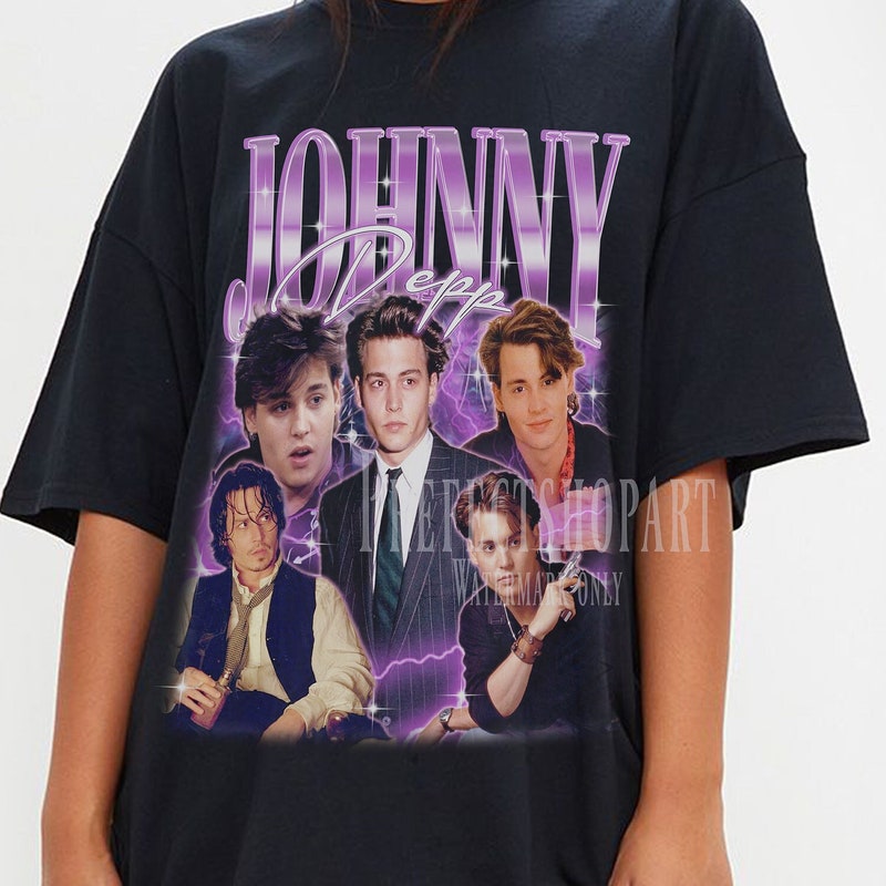 Johnny Depp T Shirt - Etsy
