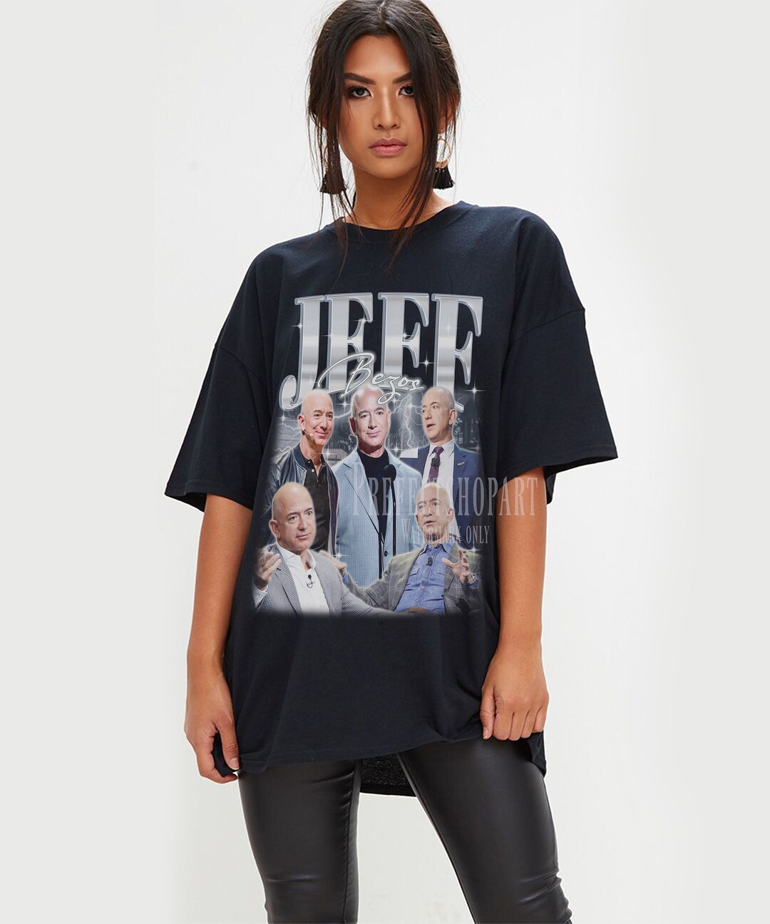 JEFF BEZOS Vintage Shirt Jeff Bezos Homage Fan Tees Jeff - Etsy