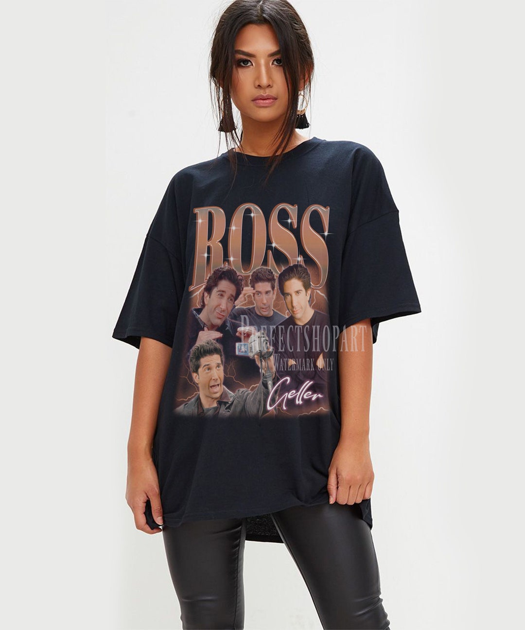 ROSS GELLER Shirt, Friends Tv Series David Schwimmer Fans Gift, Vintage ...