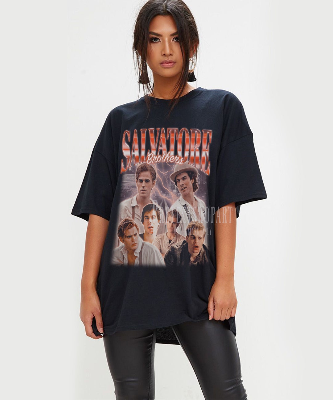 Salvatore Brother's Shirt, Stefan Salvatore Shirt , Damon Salvatore ...