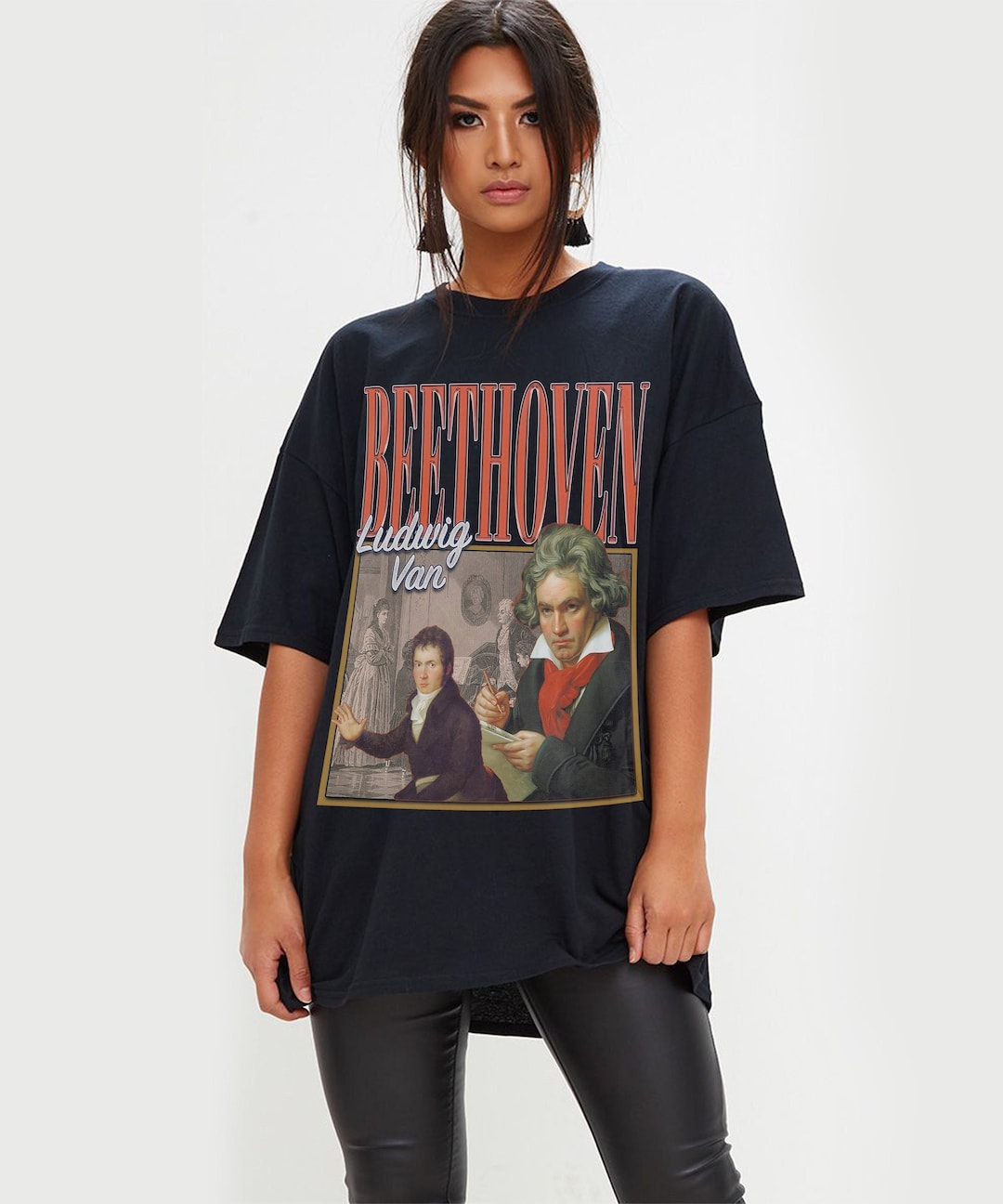 Ludwig Van Beethoven Shirt, Beethoven Homage Shirt, Beethoven Shirt ...