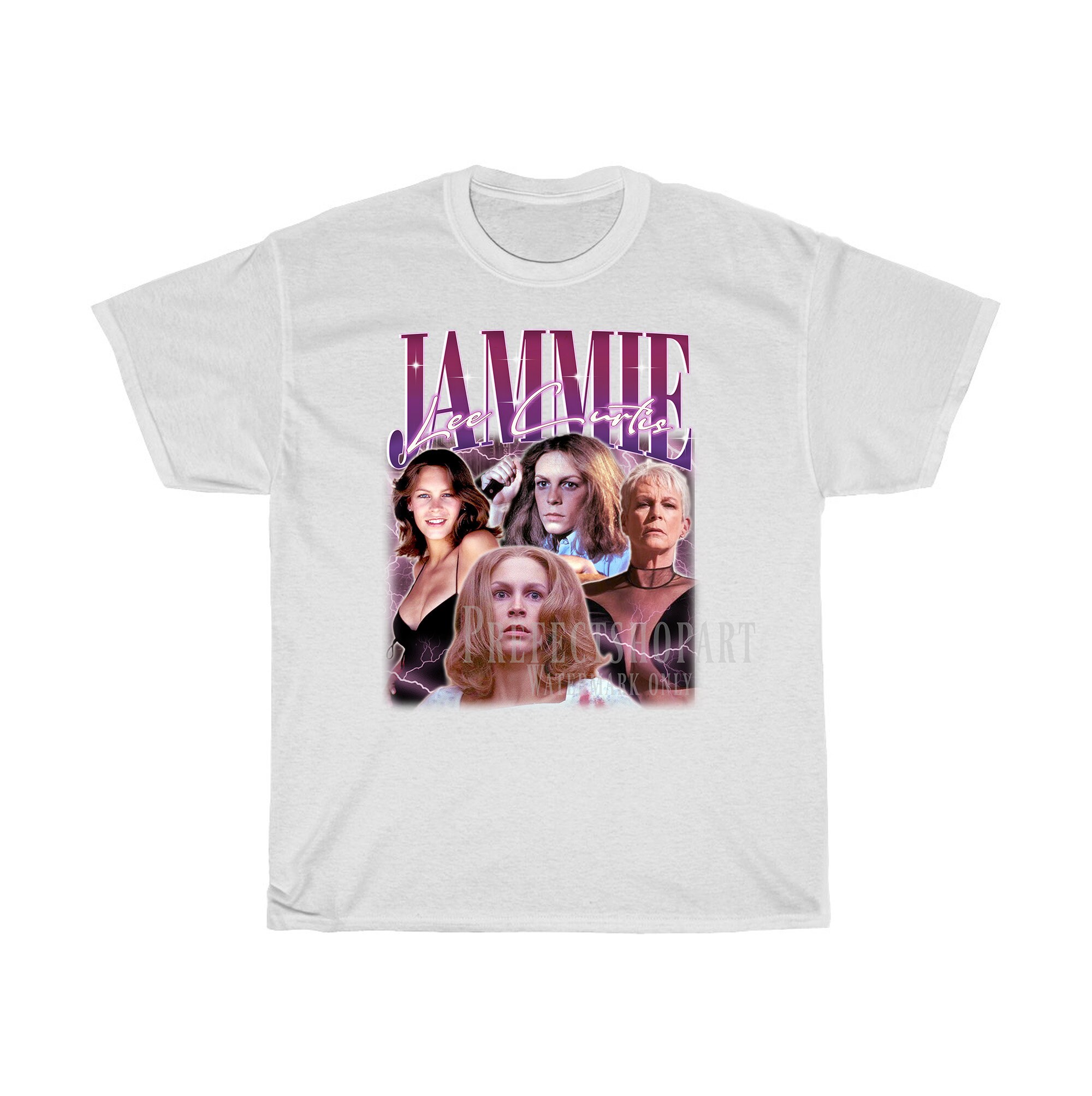 JAMIE LEE CURTIS Shirt, Jamie Lee Curtis Homage T-Shirt, Jamie Lee ...
