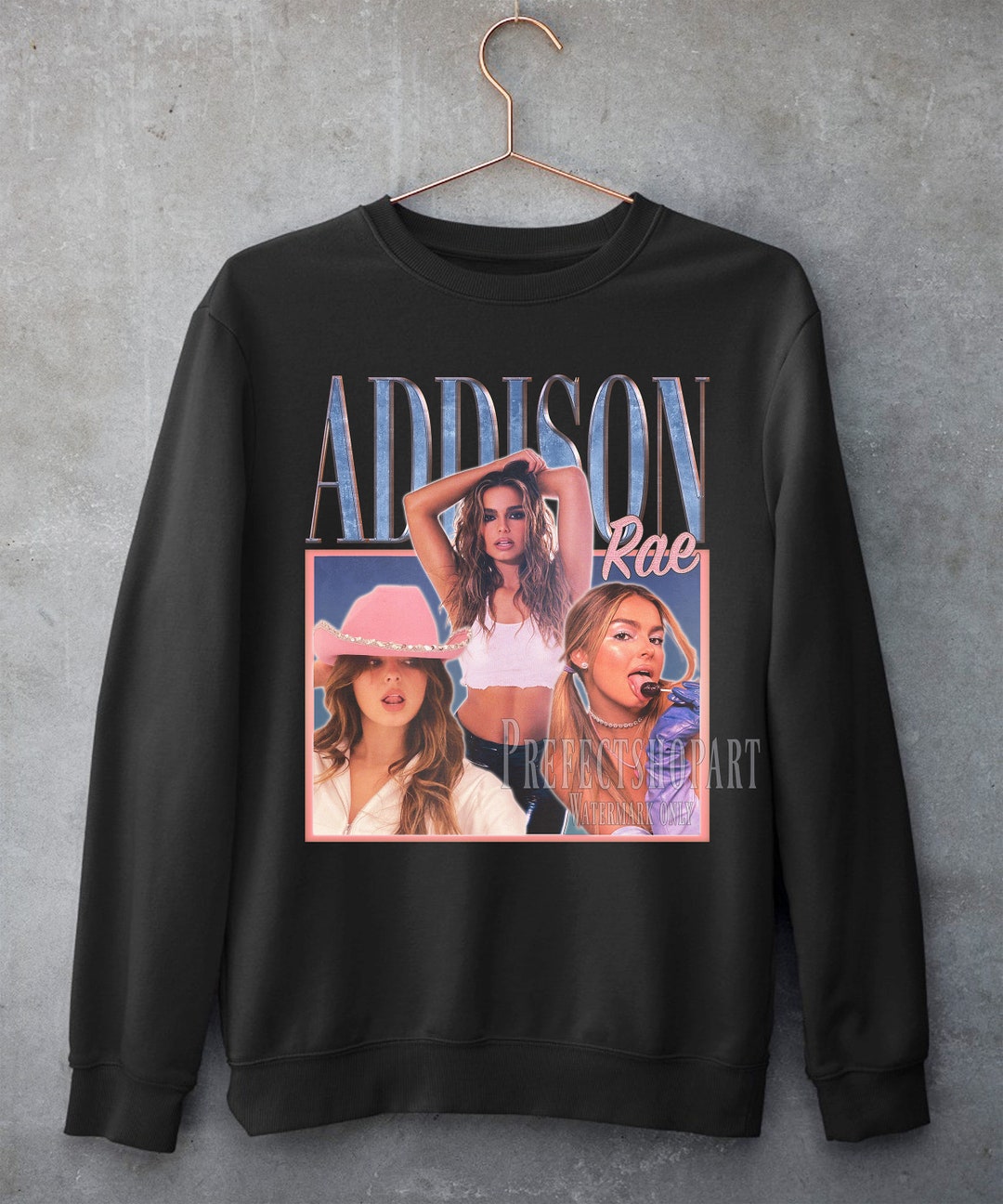Addison Rae Retro Sweatshirt, Addison Rae Homage Sweatshirt, Addison ...
